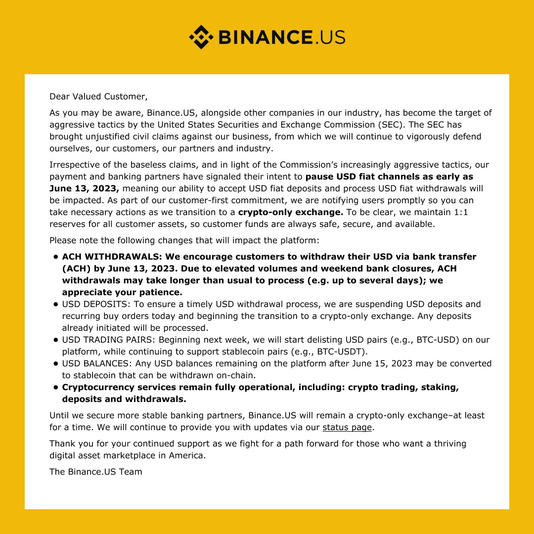 Binance.US - Exchanges | IQ.wiki