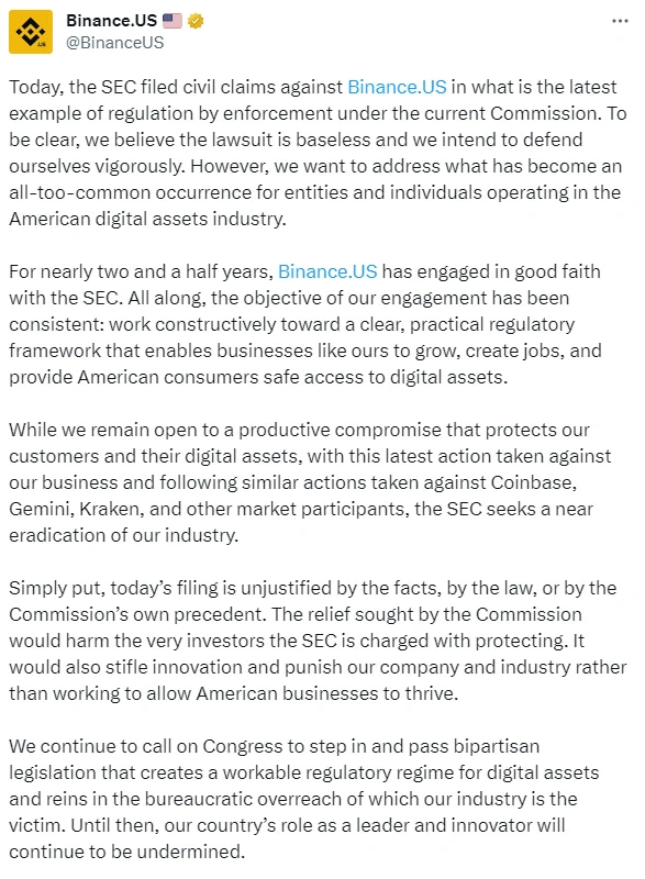 Binance.US - Exchanges | IQ.wiki