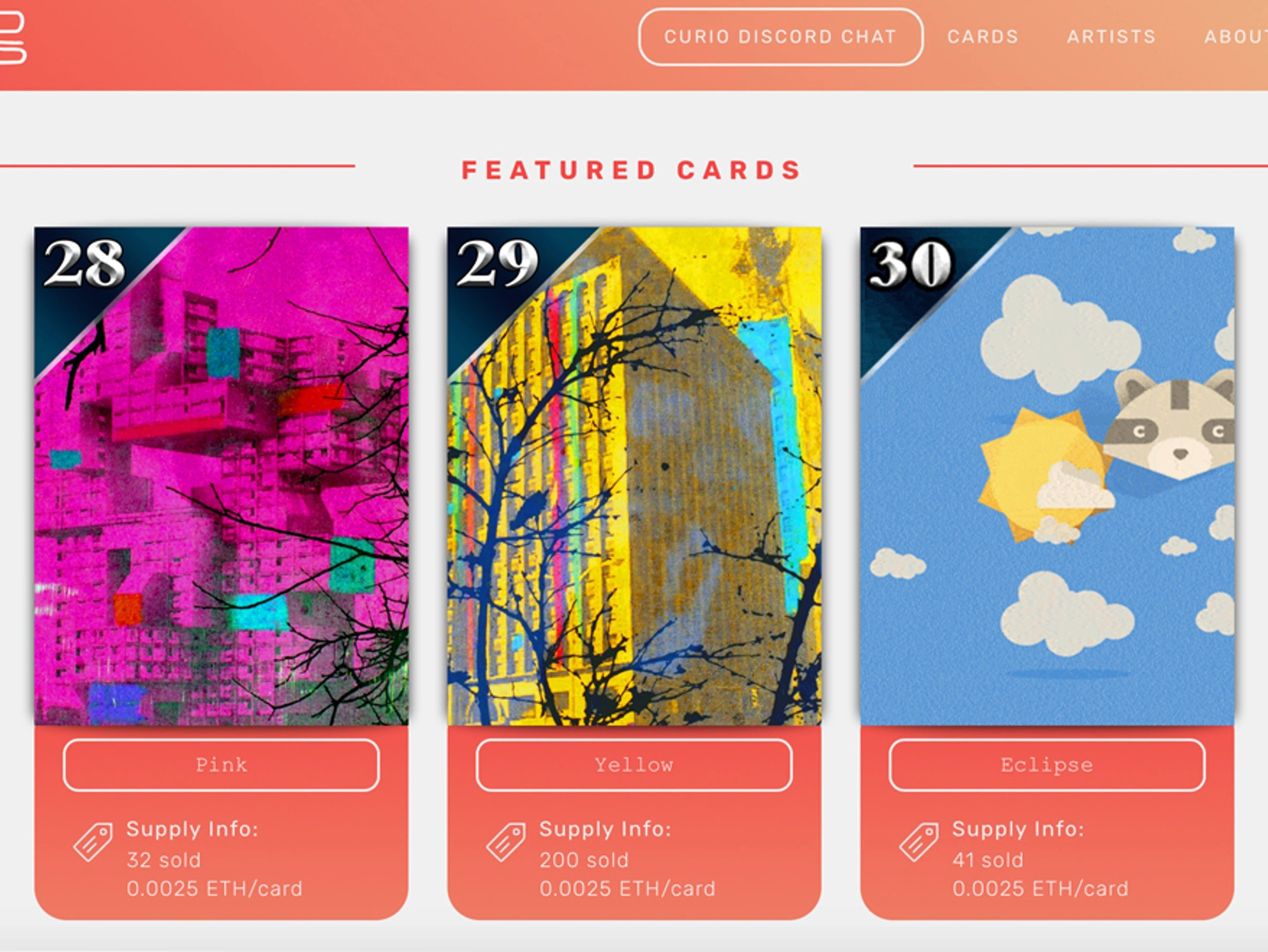 Curio Cards - NFTs | IQ.wiki
