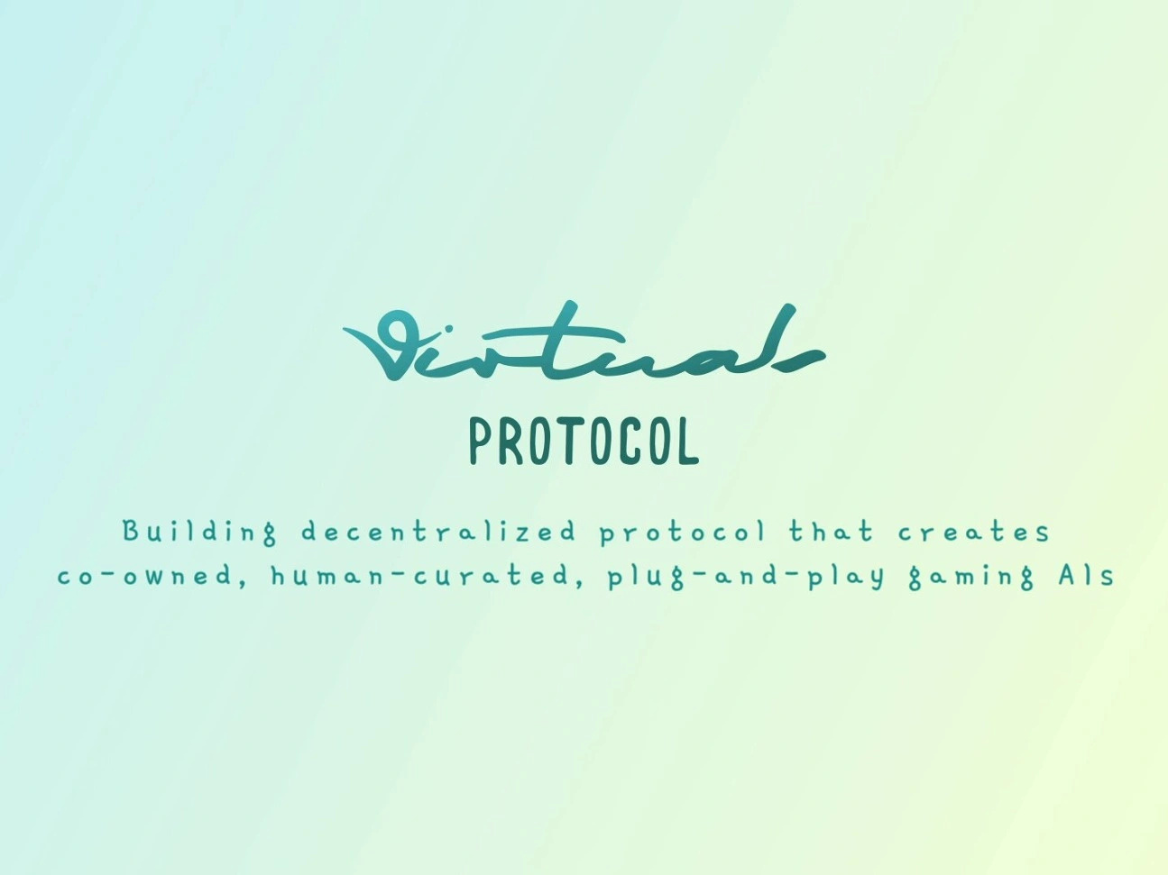 Virtuals Protocol - Dapps | IQ.wiki